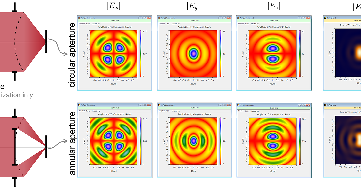 Radially Polarized Light Visualized Axial Localization Of